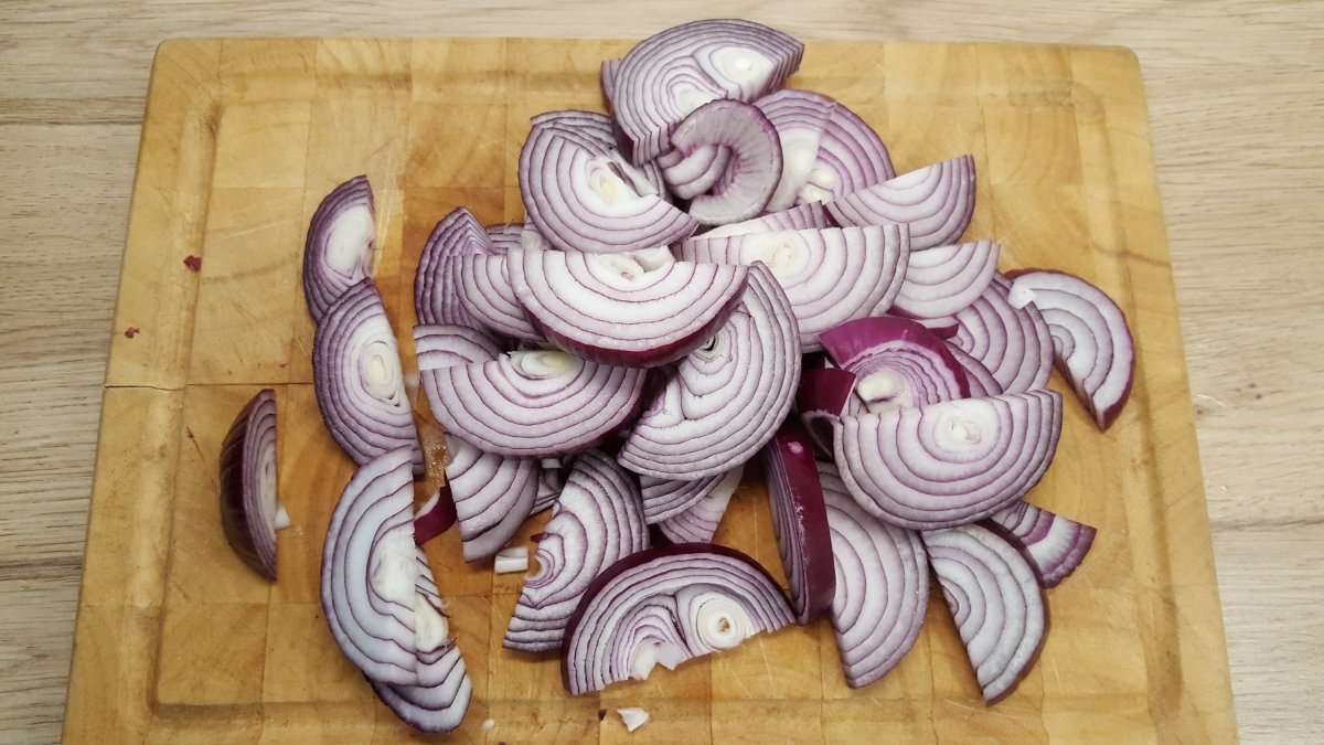 Caramelized Red Onions - Jumping Pumpkin